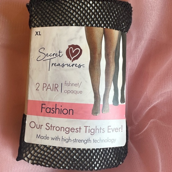Secret Treasures | Other | Secret Treasures Black Fishnet Tights | Poshmark